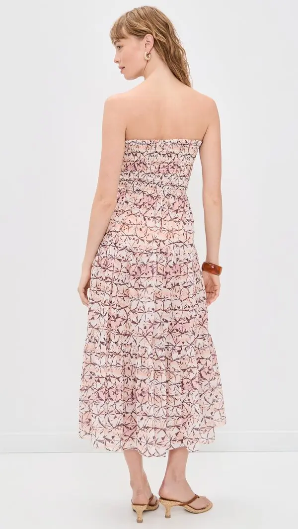Ulla Johnson Luca Strapless Midi Dress
