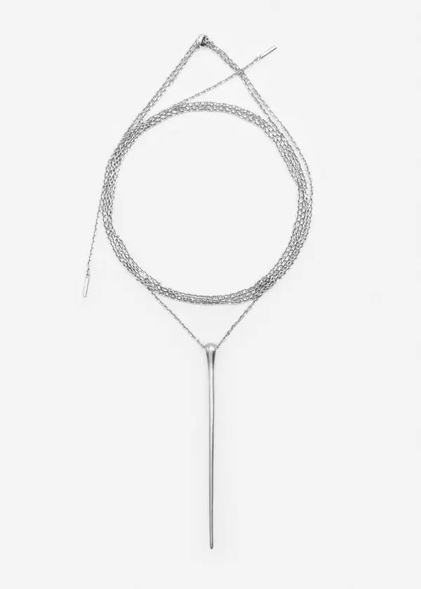 Hugo Kreit Chard Necklace - Silver