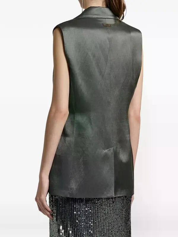 Peserico Shawl Collar Pocket Waistcoat