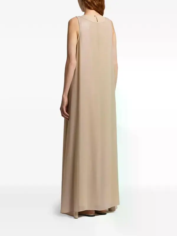 Peserico Hammered Satin Dress