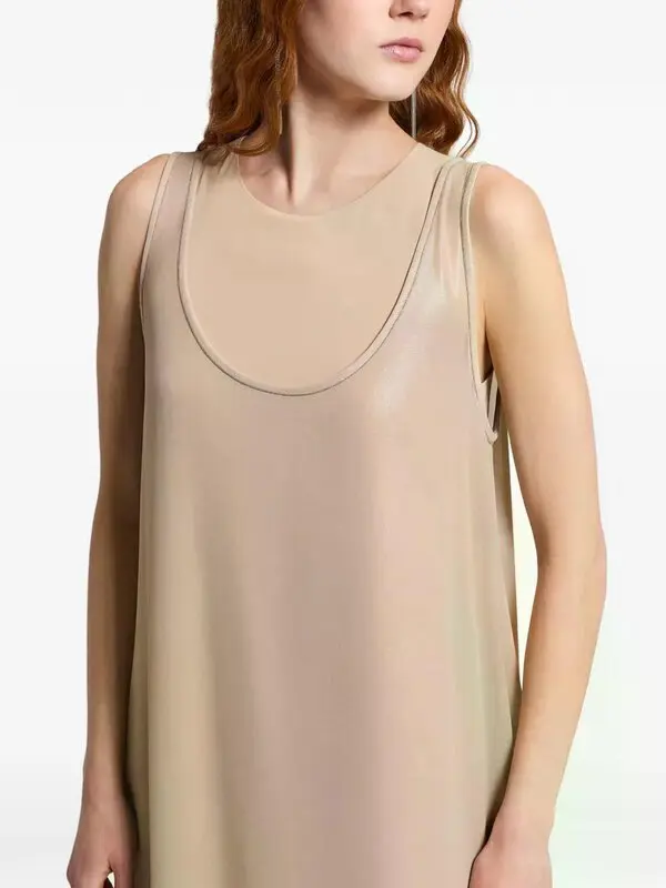Peserico Hammered Satin Dress