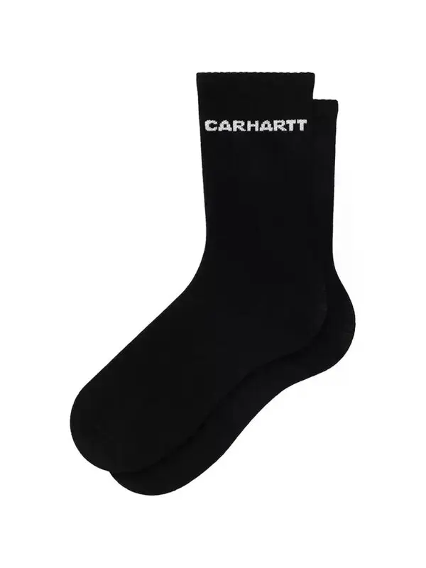 Carhartt Work In Progress Logo Link Socks - Black