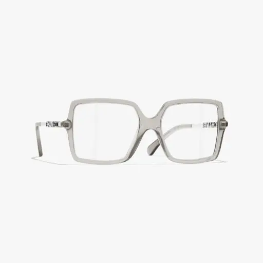 Chanel Square Eyeglasses - Light Gray