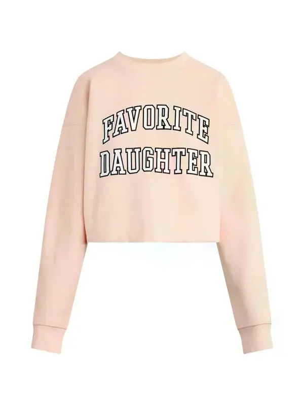 FAVORITE DAUGHTER Cropped Sweatshirt