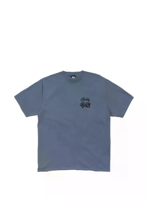 StÜssy Dice-graphic T-shirt - Blue