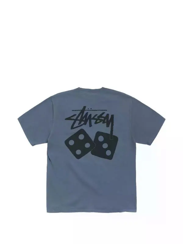 StÜssy Dice-graphic T-shirt - Blue