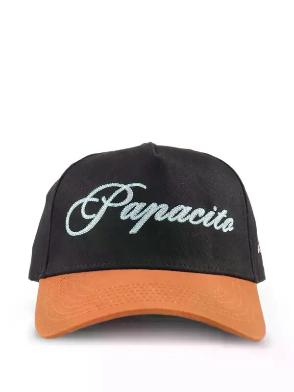 GARCIAS Embroidered Baseball Cap - Black