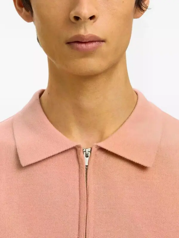 SELECTED Half Zip Polo Shirt