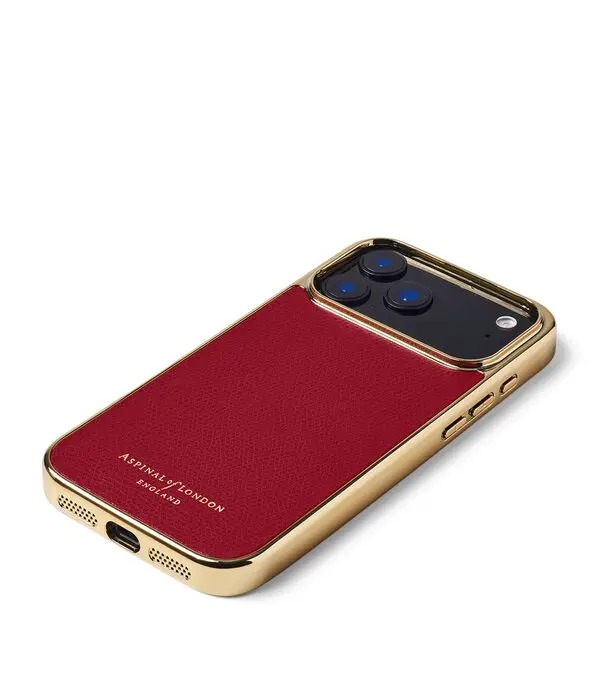 ASPINAL OF LONDON Leather Iphone 17 Pro Max Case