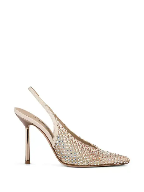 LE SILLA Gilda Embellished Slingback Pumps