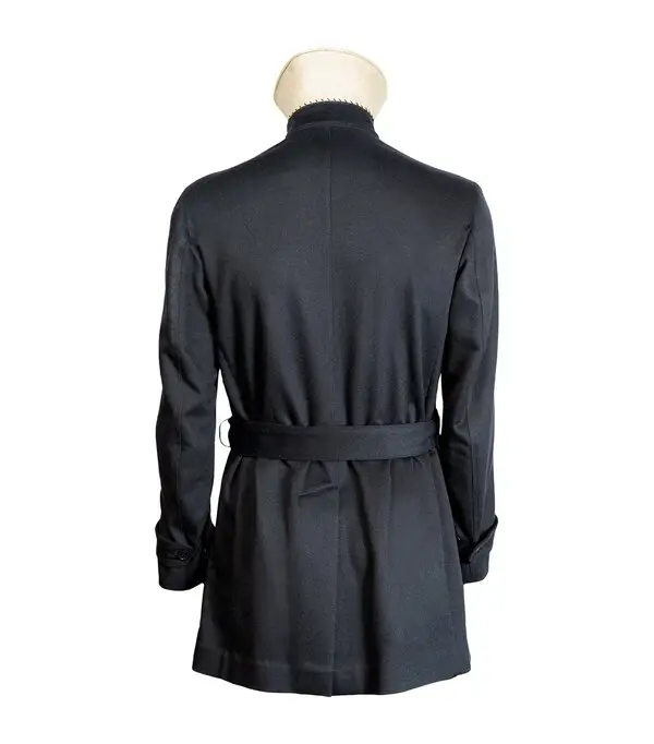 ALAN SCOTT Cashmere-blend Trench Coat