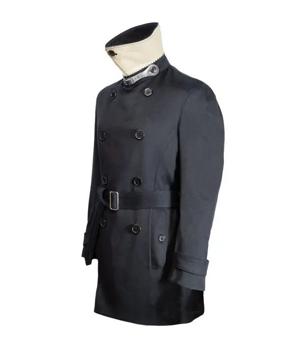 ALAN SCOTT Cashmere-blend Trench Coat