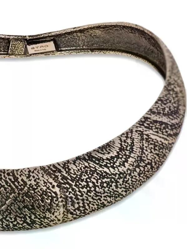 Etro Arnica Motif Choker Necklace