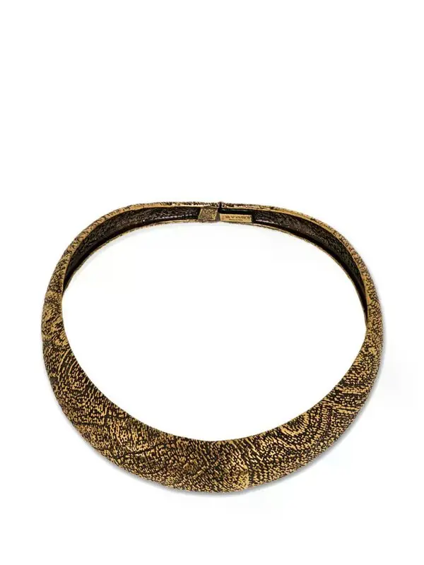 Etro Arnica Motif Choker Necklace - Gold