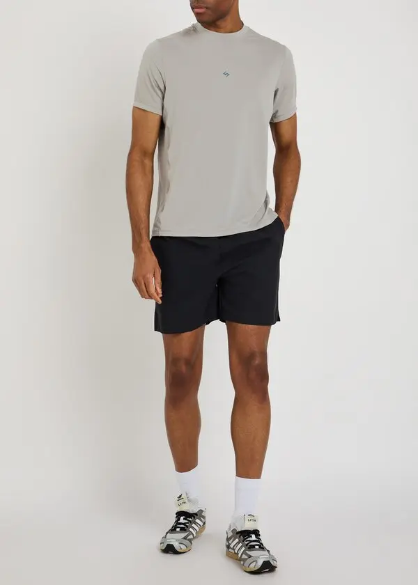 REPRESENT 247 Numbers Stretch-jersey T-shirt - Grey