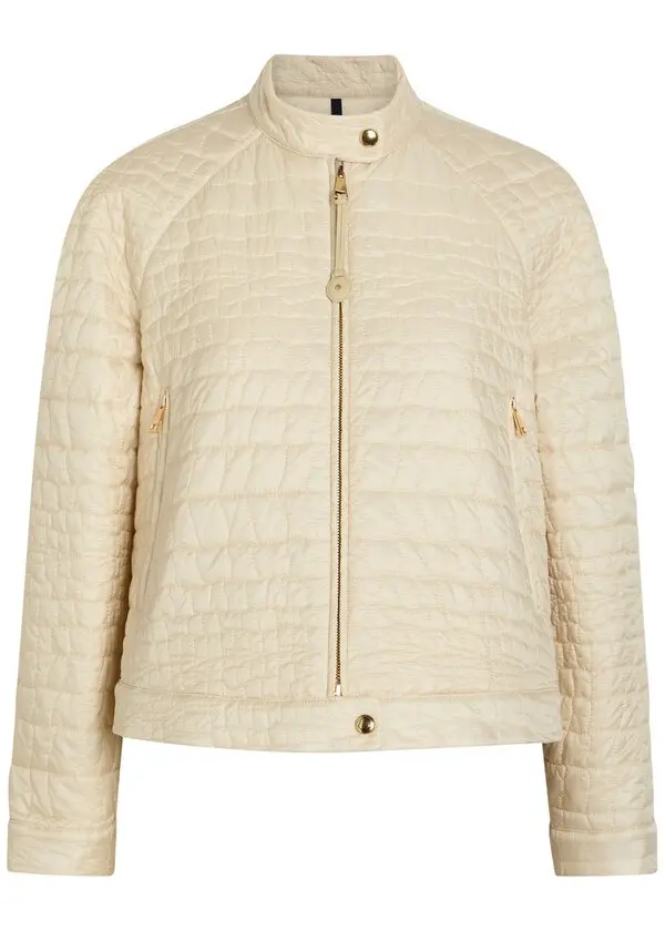 Moncler Aubrieta Quilted Nylon Jacket - Cream