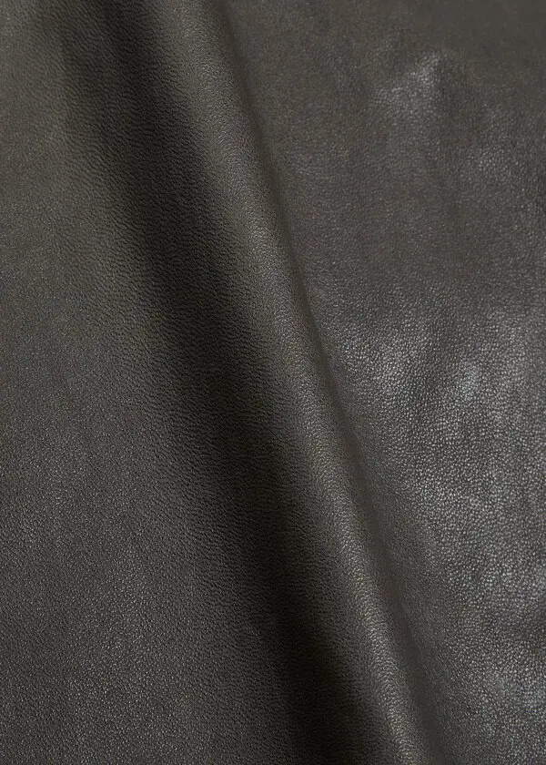 Stouls Stretch-leather T-shirt - Grey