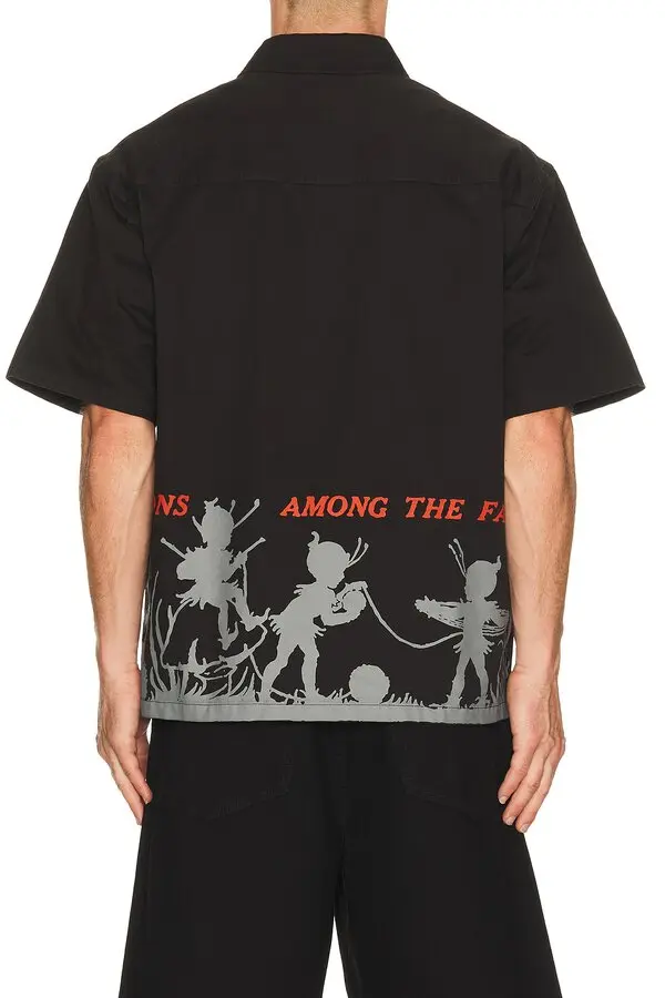 PLEASURES Fairies Zip Shirt