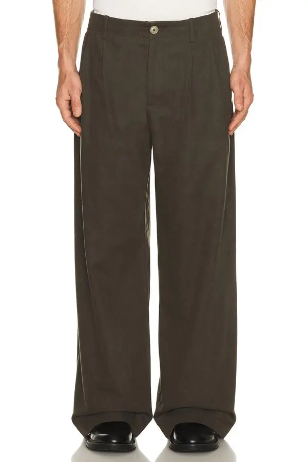 Our Legacy Bridge Chino In Taupe - Antique Mudd