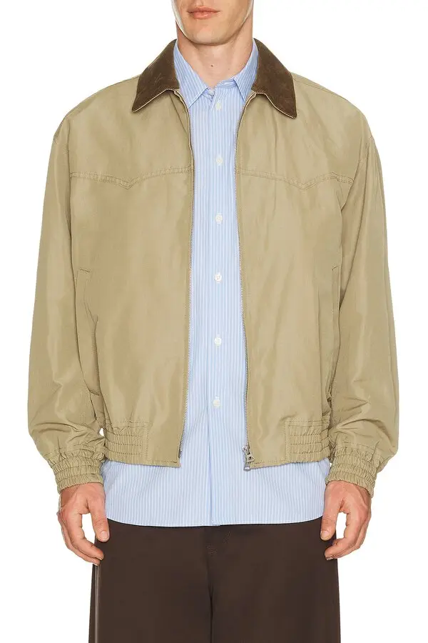 Comme Des Garçons Ramie Weather Jacket - Beige