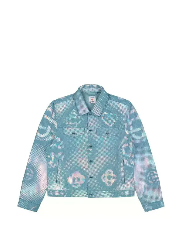 Casablanca Monogram Denim Jacket