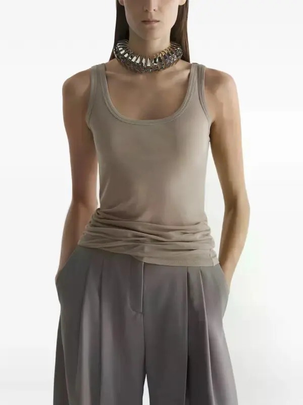 MUGLER Jersey Tank Top