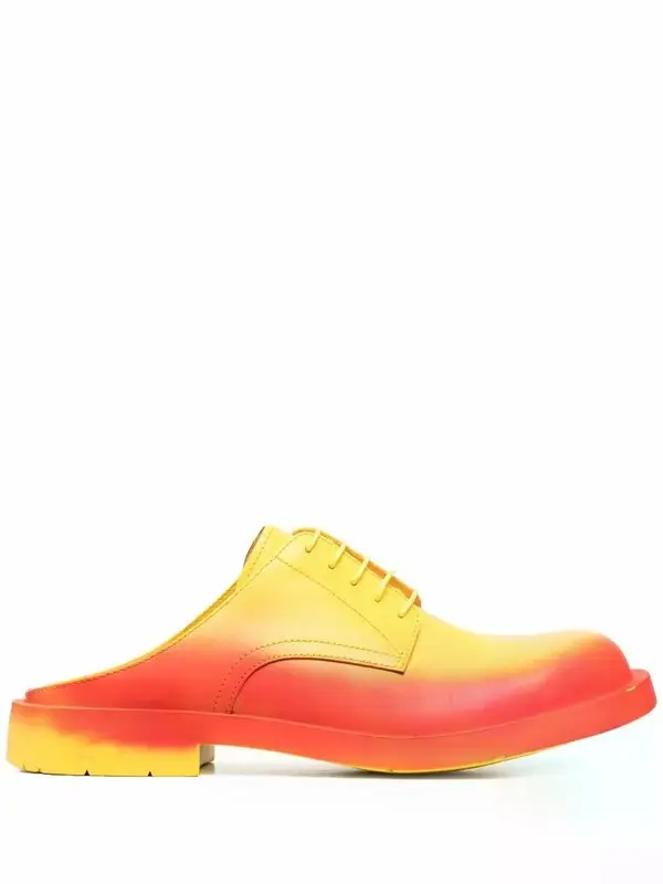 Camper 1978 Gradient Effect Open Heel Oxford Shoes