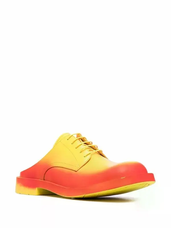 Camper 1978 Gradient Effect Open Heel Oxford Shoes