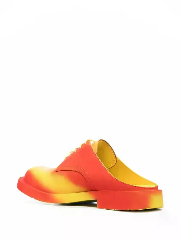 Camper 1978 Gradient Effect Open Heel Oxford Shoes