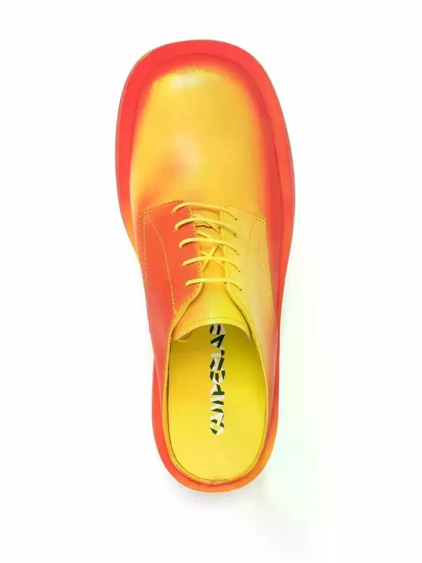 Camper 1978 Gradient Effect Open Heel Oxford Shoes