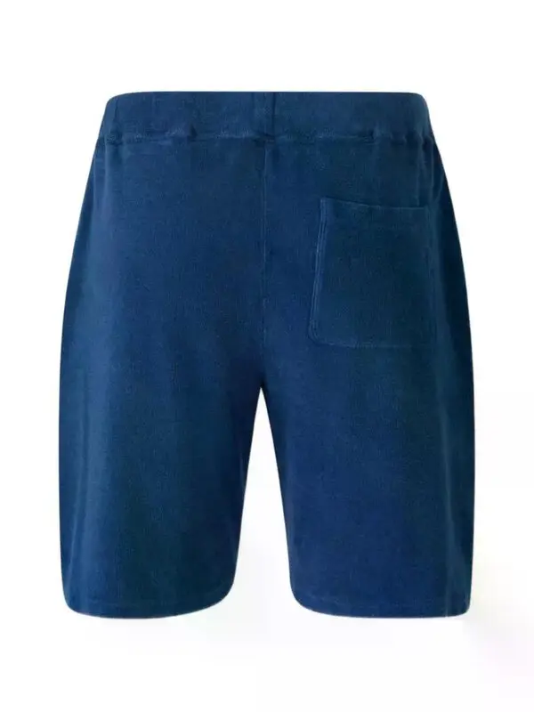 Fedeli Terry Bermuda Shorts - Blue