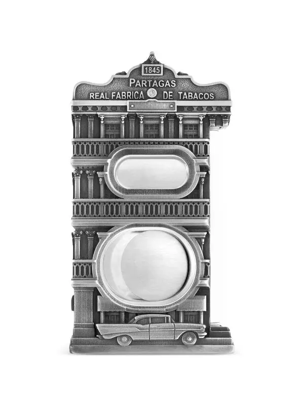 S.t. Dupont Palladium Building Smoking Kit - Silver