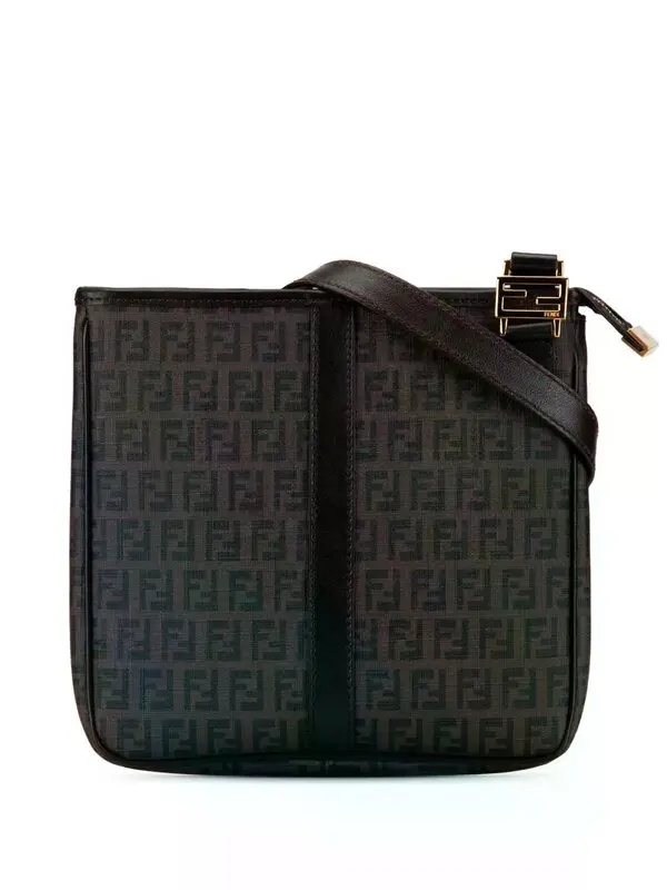 Fendi Zucchino Spalmati Crossbody Bag