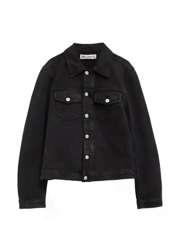 Our Legacy Pointed Collar Denim Jacket