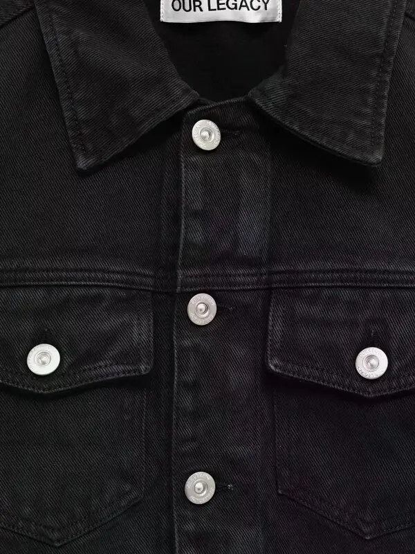 Our Legacy Pointed Collar Denim Jacket