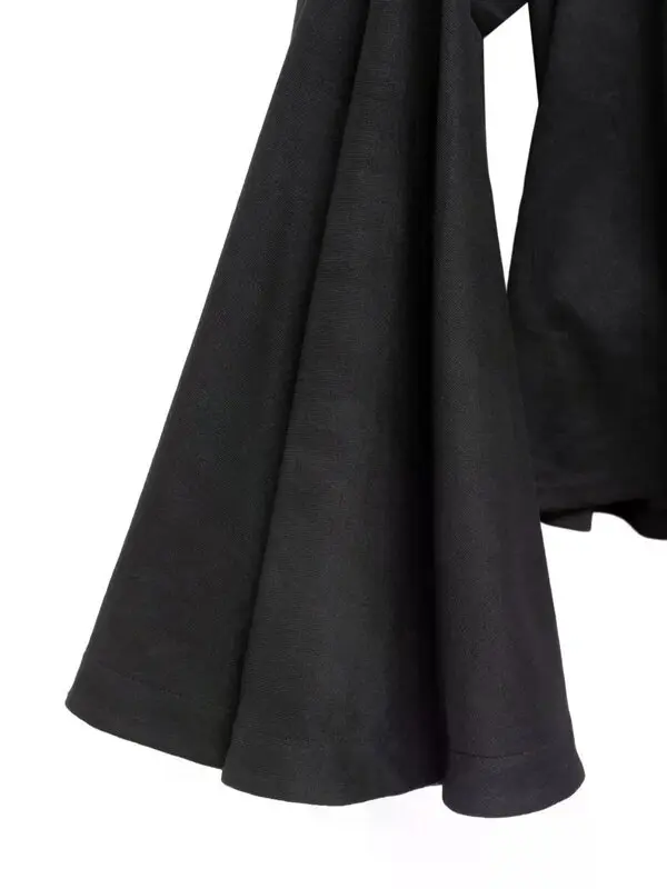 Jacquemus Tie-fastening Blouse - Black