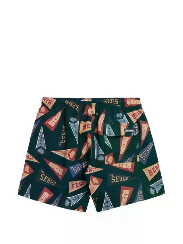 SEBAGO Patterned Sandbeach Shorts