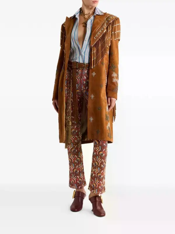 Etro Striped Shirt With Paisley Print