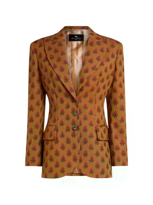 Etro Jacquard Embroidered Jacket