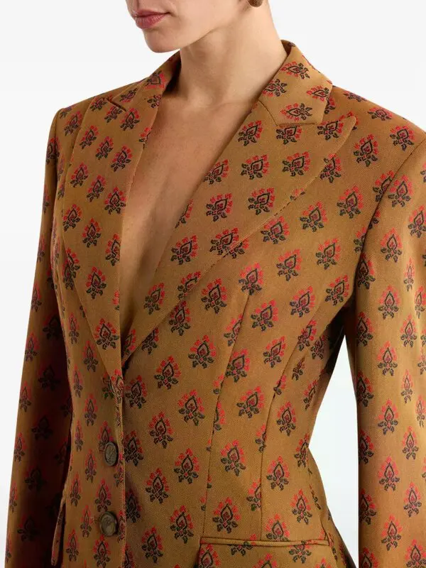 Etro Jacquard Embroidered Jacket