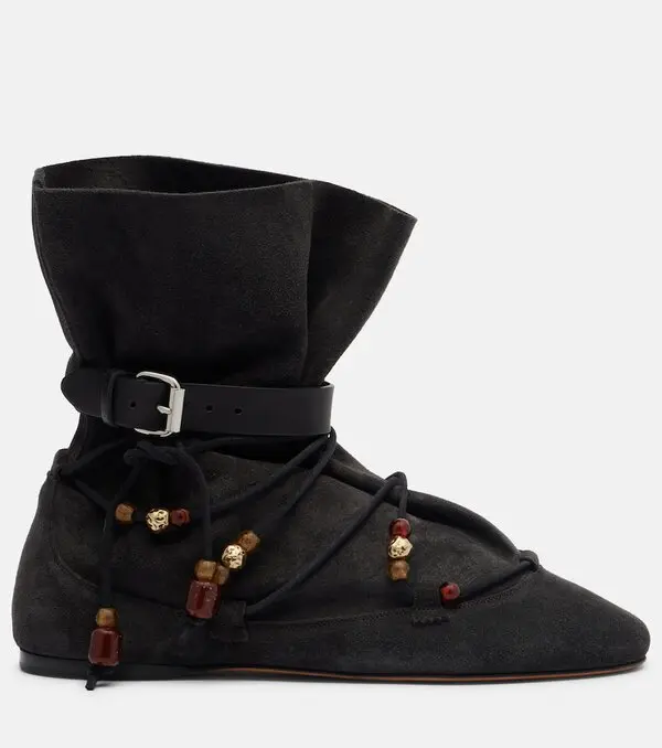 Isabel Marant Letiz Suede Ankle Boots