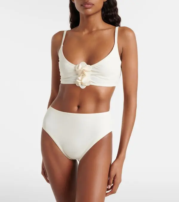 KARLA COLLETTO Bikini Top - White