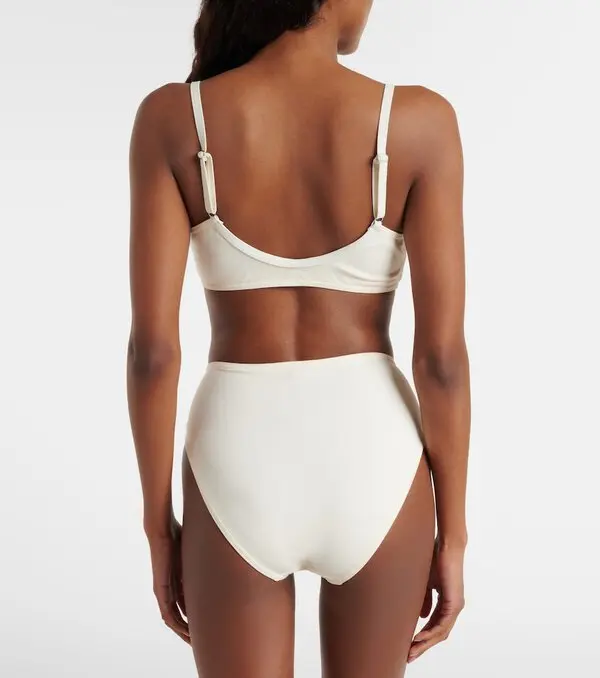 KARLA COLLETTO Bikini Top - White