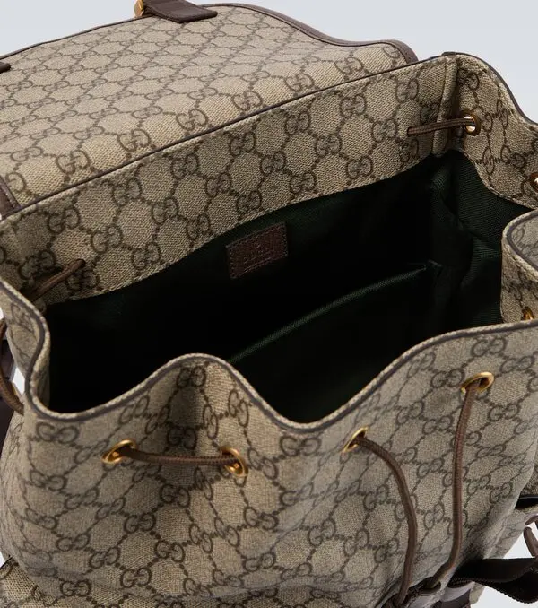 Gucci Ophidia Gg Canvas Large Backpack - Beige