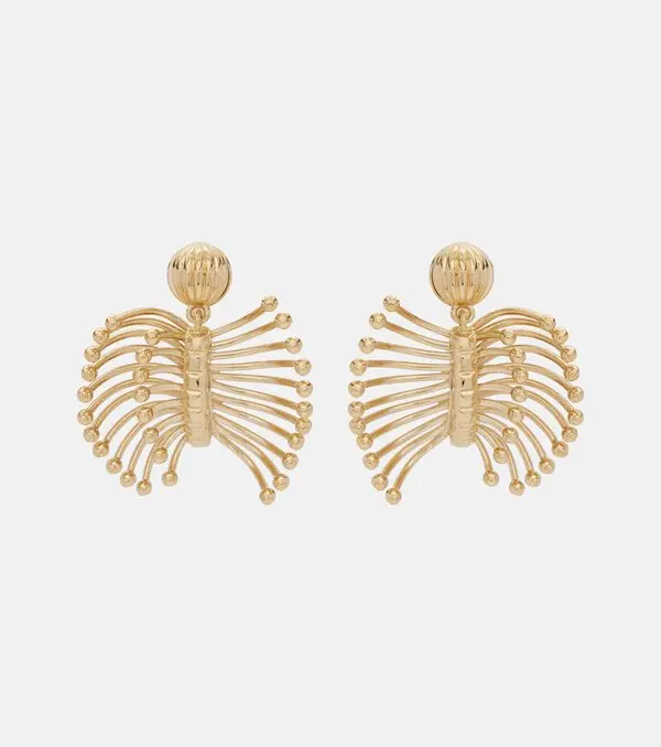 Miu Miu Oversized Earrings - Gold
