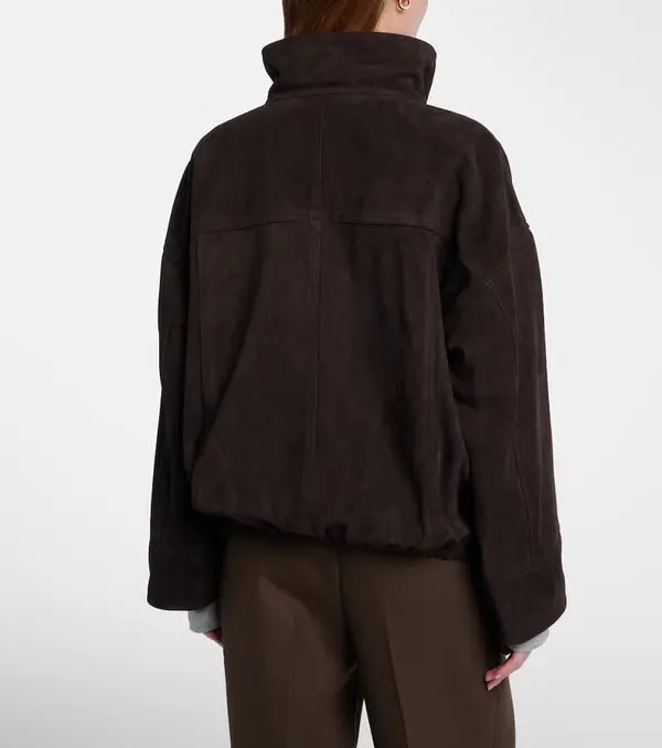 RÓHE Suede Jacket - Brown