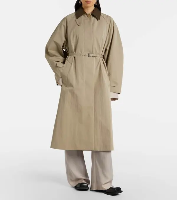 Acne Studios Cotton-blend Technical Trench Coat