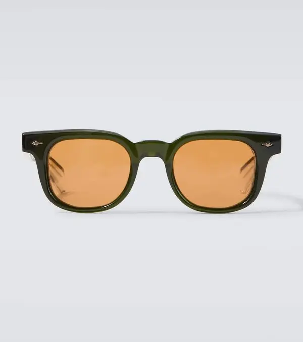 JACQUES MARIE MAGE Jax 2 Square Sunglasses - Green