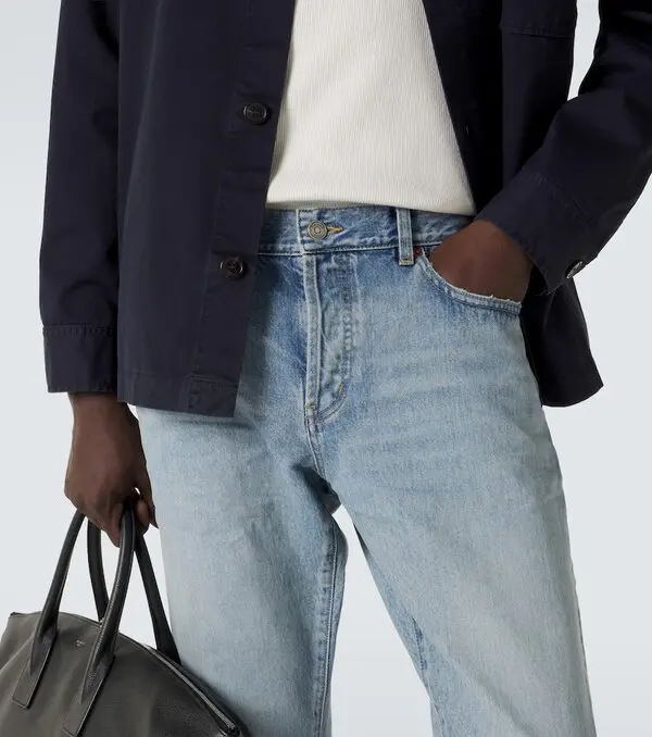 Saint Laurent Faded Slim Jeans