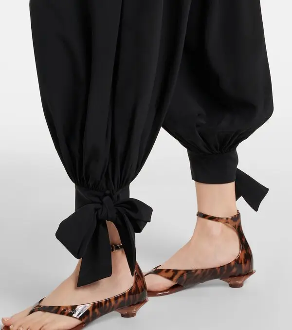 Chloé Silk Crêpe De Chine Balloon Pants